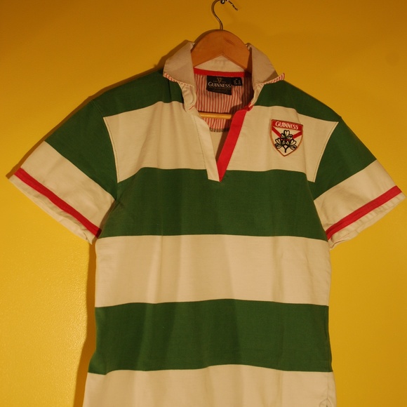 Guinness Official Merchandise | Tops | Guinness Ladies Rugby Shirt ...